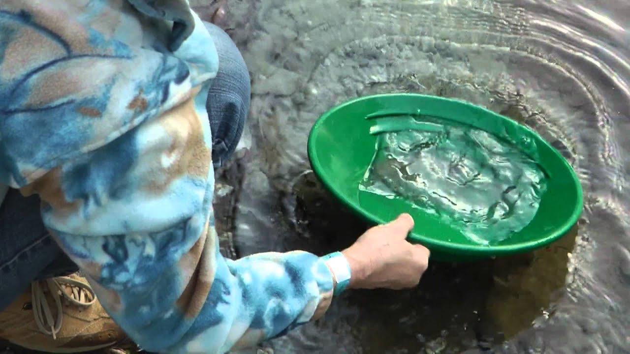 Gold panning after GPAA Gold show - Gold panning adventure! - YouTube