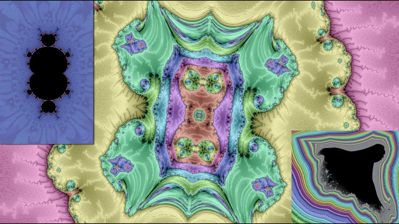 Mandelbrot Power 3 to Burning Ship - YouTube