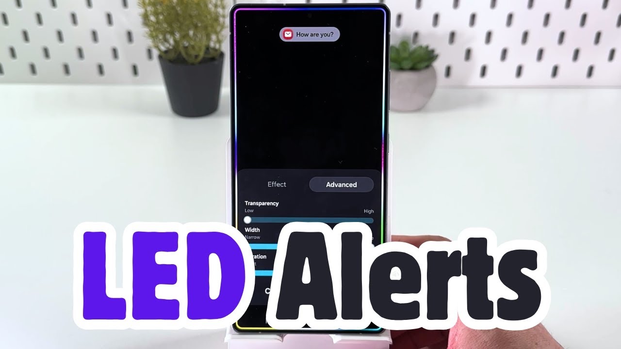 How to Set Up LED Edge Lighting Notifications on Your Samsung Galaxy ...