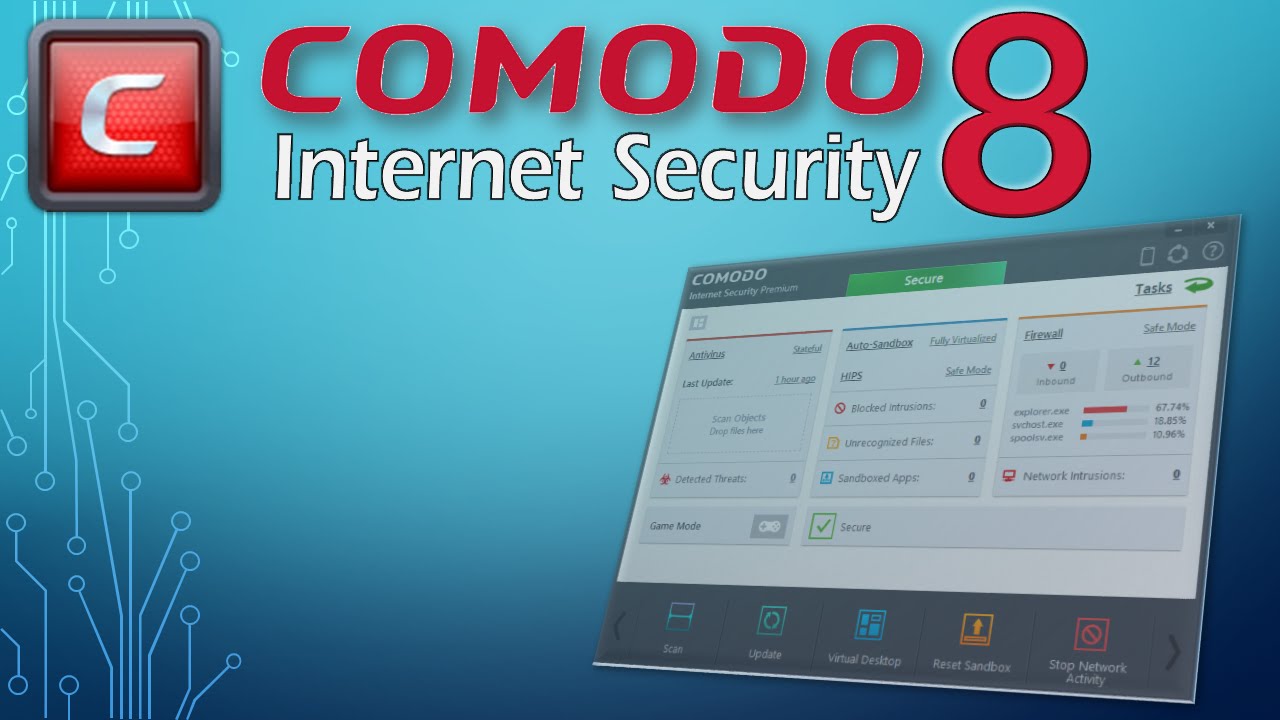 COMODO Internet Security 8 Review - YouTube