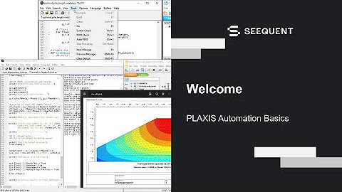 Getting Started with PLAXIS Automation (Python) - YouTube