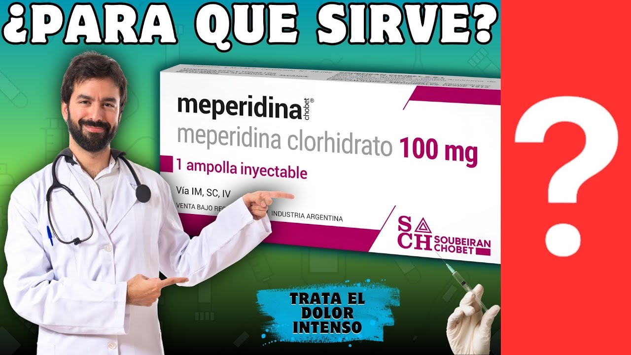 ¿Qué es MEPERIDINA y como se usa?💉REMEDIOS/MEDICAMENTO💉| ¡Guía completa ...