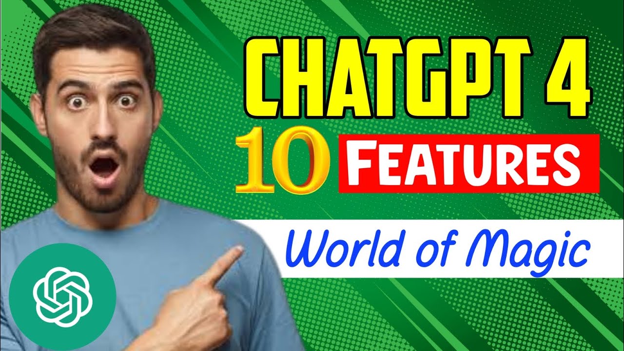 10 New Amazing Features of ChatGpt4 - YouTube