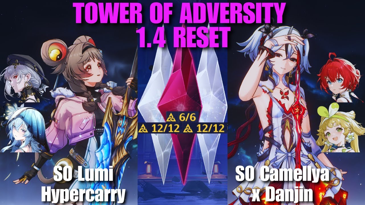 S0 Lumi Hypercarry & S0 Camellya x S6 Danjin WuWa TOA | Tower of ...