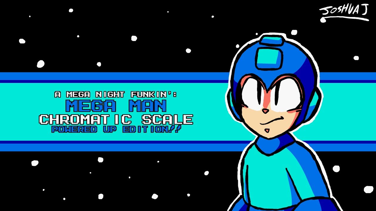 A Mega Night Funkin': Mega Man Chromatic Scale Powered Up Edition ...