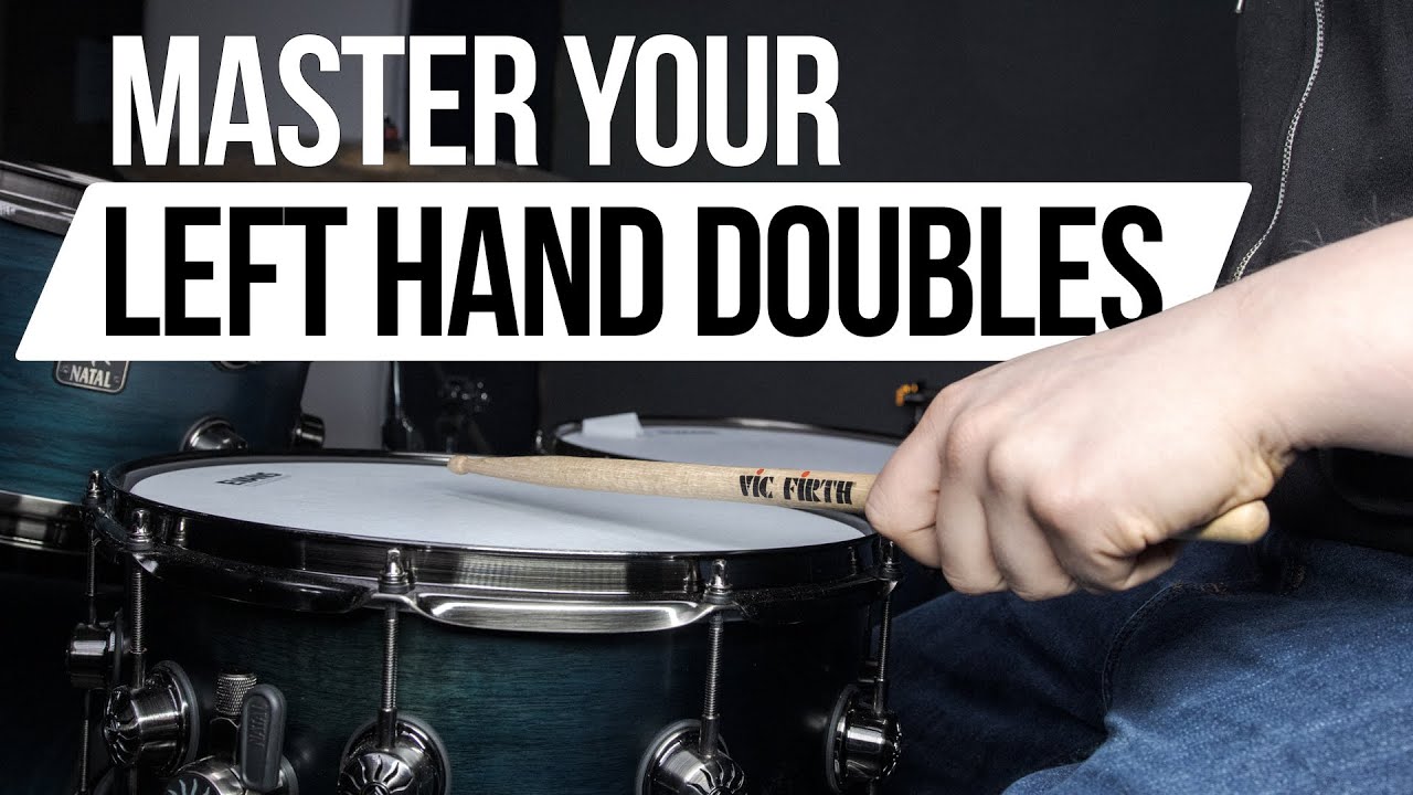 MASTER YOUR LEFT-HAND DOUBLES | Five exercises I used to fix my left ...
