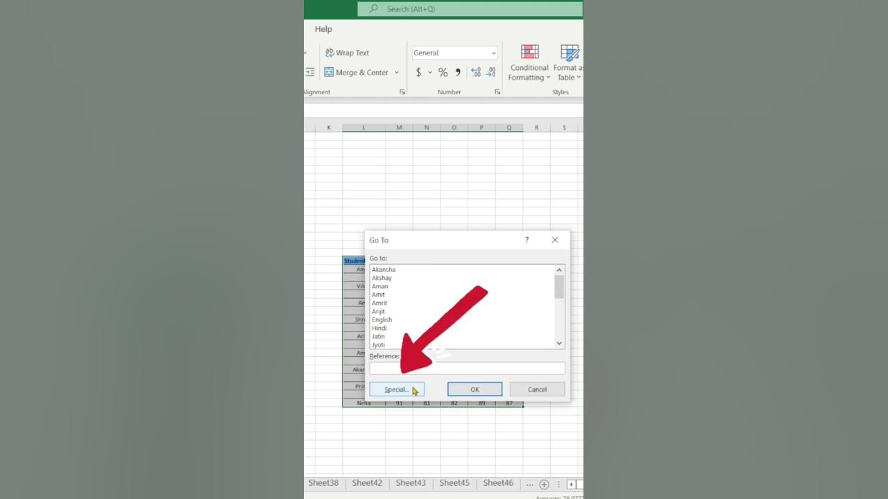 How To Delete Blank Rows In Excel#shortsvideo #shorts#ytshorts#excel #viralshort#youtubeshorts ...