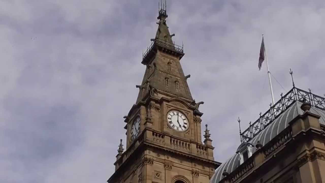 Liverpool Municipal Building Clock - YouTube