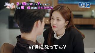 【8月29日（木）開始】中国ドラマ「始まりは君の嘘」│BS12 | 2025年2月「难哄」18日スタート、「滤镜」24日スタート、「爱你」25日スタート - 楽天ブログ