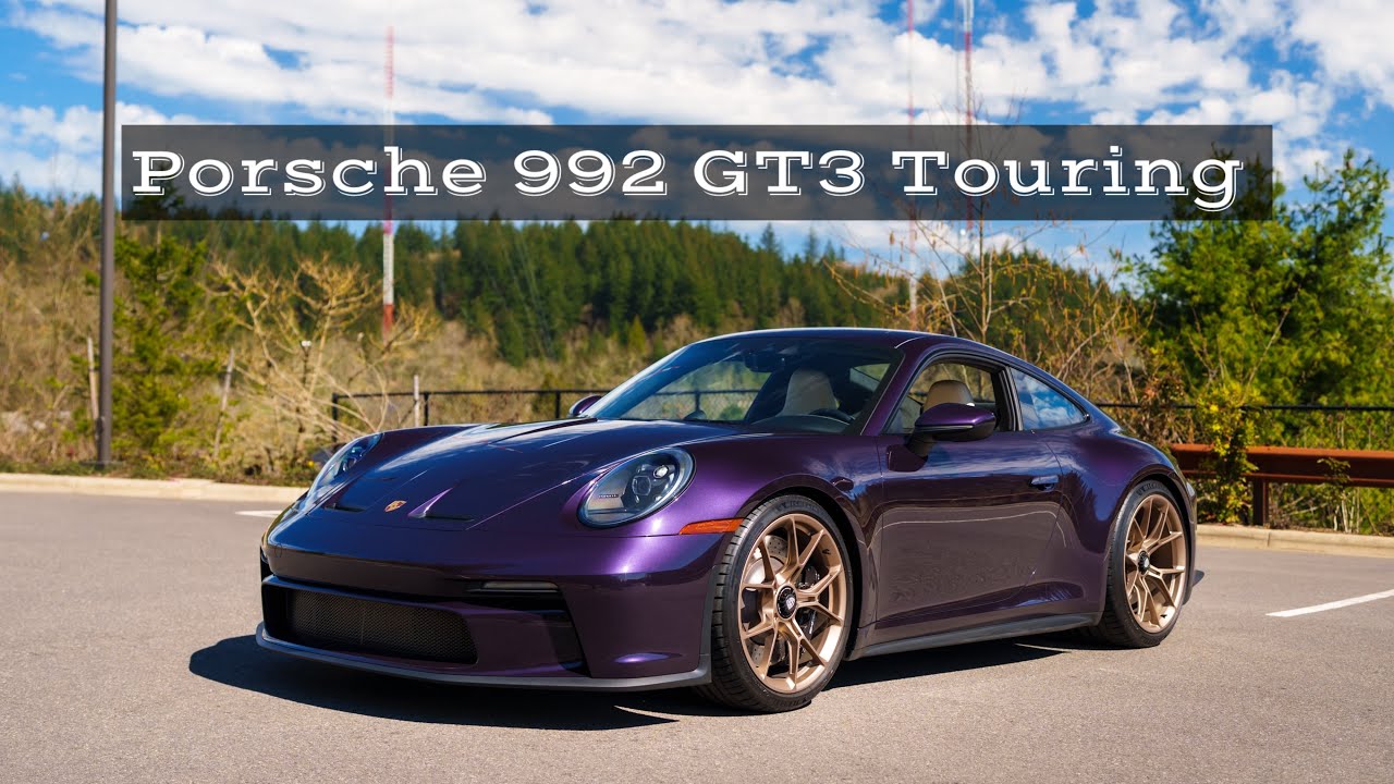 Test Drive | Porsche 911 GT3 Touring in PTS Viola Metallic - YouTube