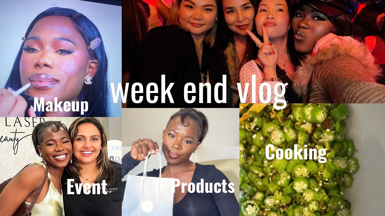 WEEKEND VLOG| MAKEUP| COOKING| SHOW| PRODUCT REVIEW| EVENT - YouTube