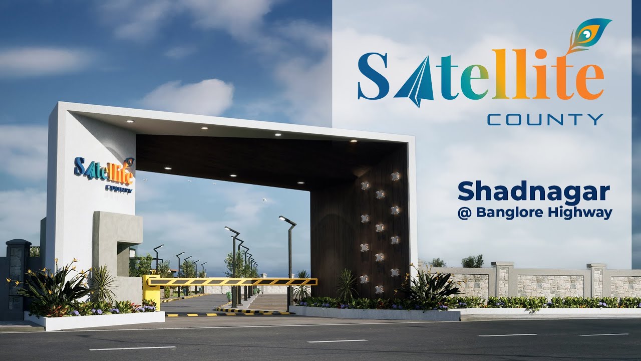 Satellite County 3D Walkthrough | Shadnagar Municipality (R1) | HMDA ...
