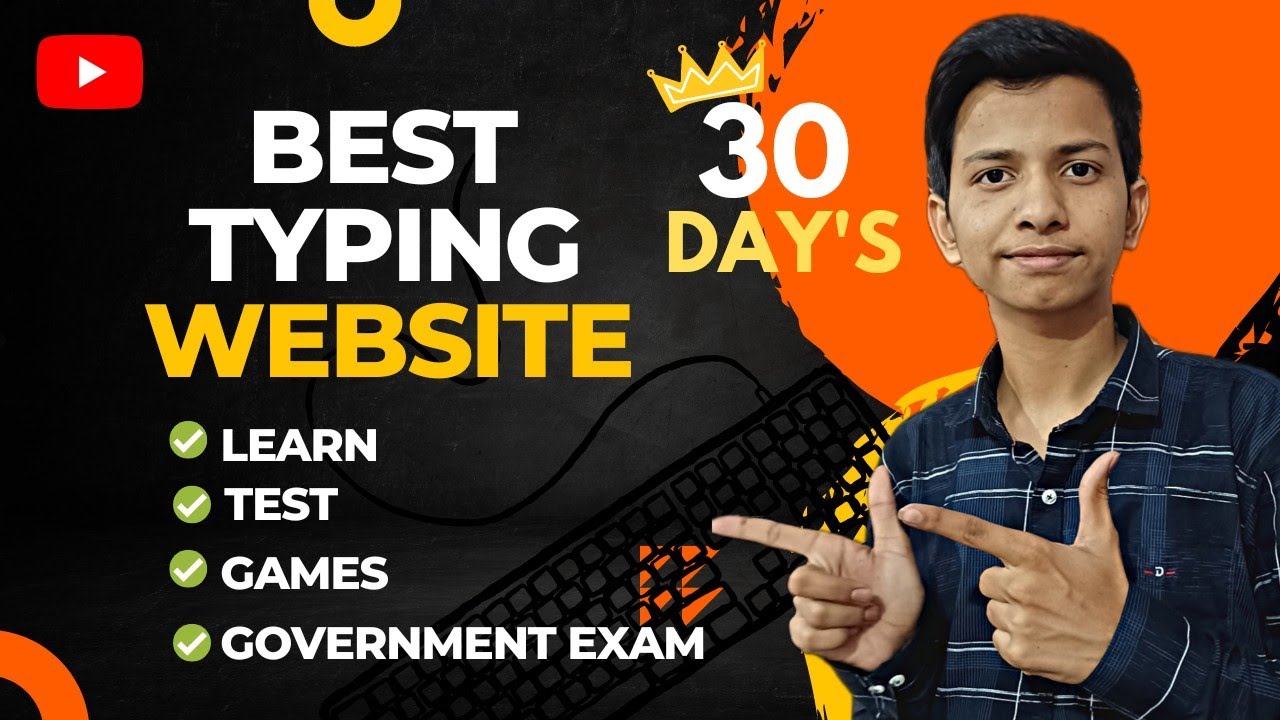 Best typing website | typing test | how to learn typing | - YouTube