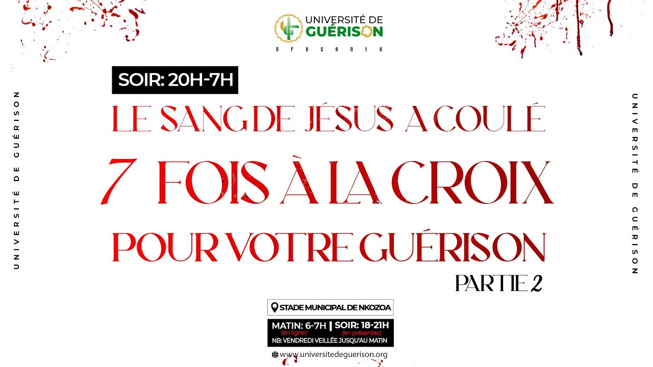 LE SANG DE JÉSUS A COULÉ 7 FOIS À LA CROIX POUR VOTRE GUÉRISON 2 | JJRS ...