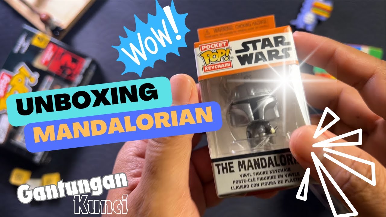 UNBOXING MAINAN - POCKET FUNKO POP MANDALORIAN - YouTube