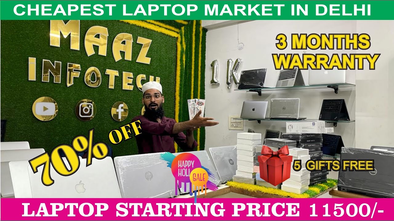 Best Laptop Starting Price 11500/- | Laxmi Nagar brand new laptop ...