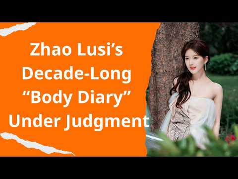 Zhao Lusi’s Decade-Long “Body Diary” Under Judgment