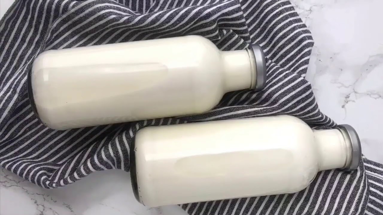 Reconstituting Powdered milk - YouTube