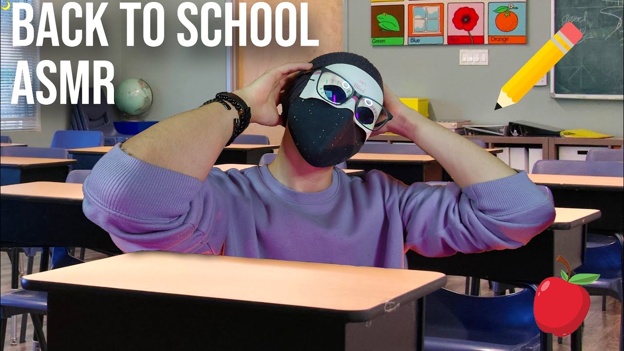 ASMR For The Sleep Deprived Students | Back To School - YouTube