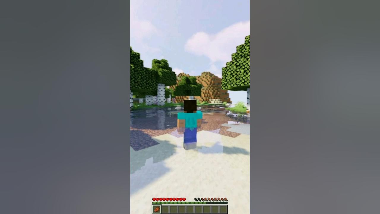 Minecraft With Shader Vs Without Shader #minecraft #cj #minecraftshorts ...