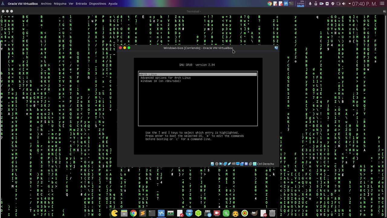 [3] - Instalar Arch Linux BIOS [Windows y Arch] - YouTube