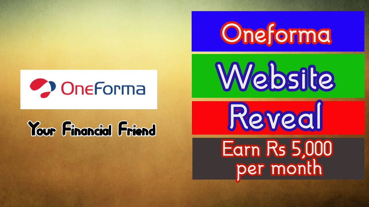 Earn money with Oneforma | September Series 1st website Reveal - YouTube