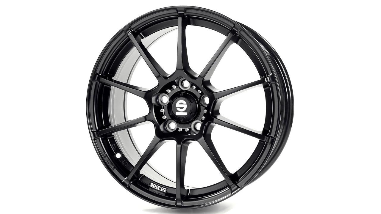 FelgenOutlet.de - Sparco · Assetto Gara · matt black - YouTube