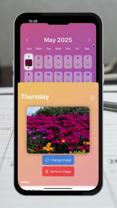 📅 Build a Stunning Daily Calendar App with SwiftUI – Add Images, Notes ...