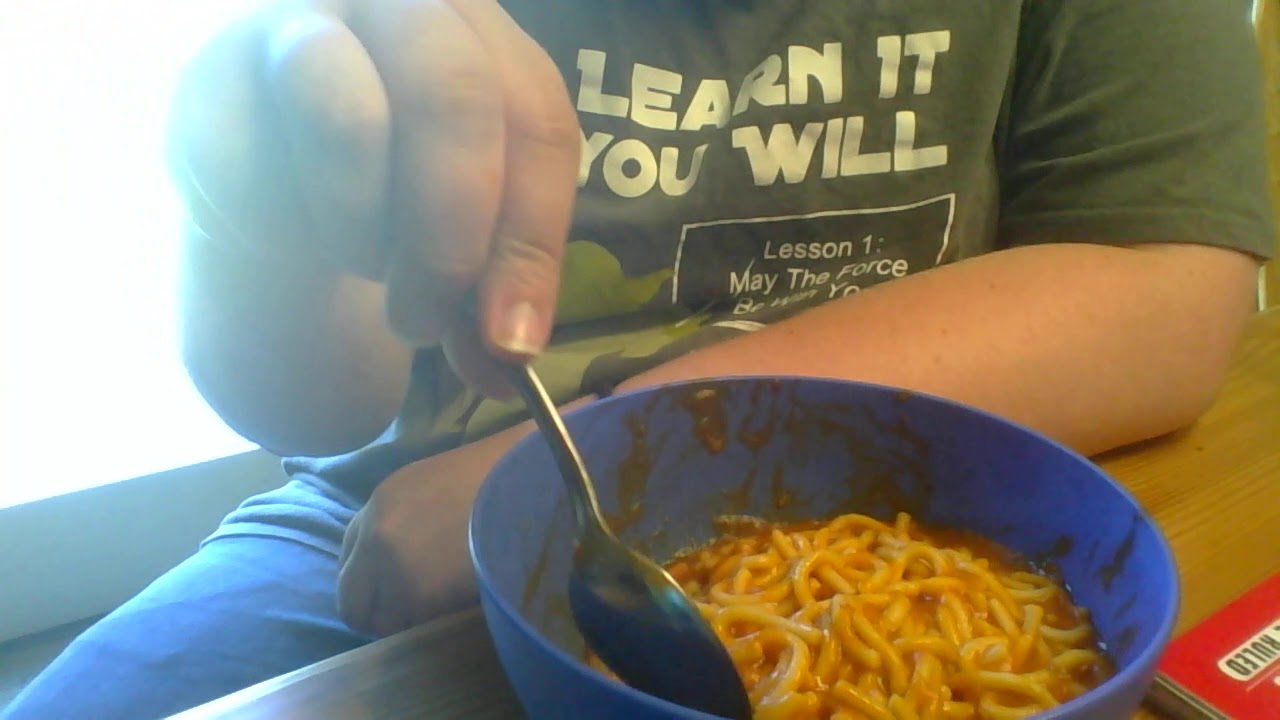 Daniel Eats S1 E1 Chef Boyardee Spaghetti and Meatball - YouTube