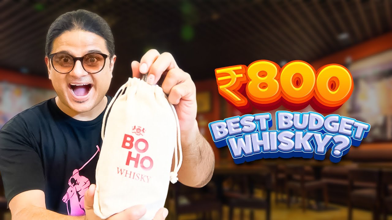 Is ₹800 BOHO The Best BUDGET Indian Whiskey? - YouTube