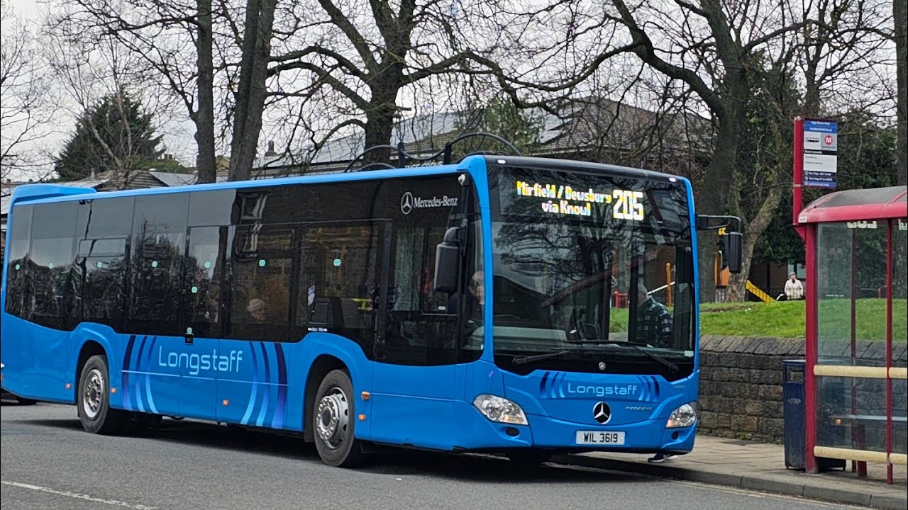 🚍*Very Nice* Longstaff WIL3619 Merc Citaro on Service 205 - YouTube