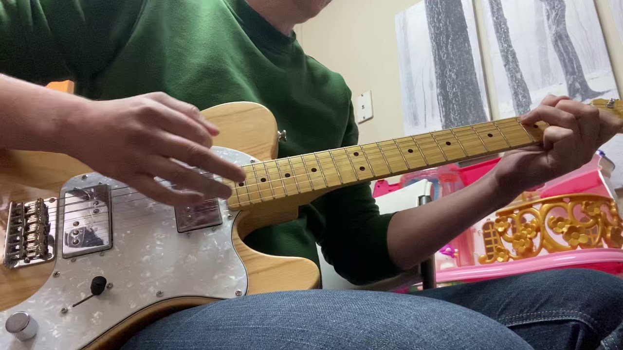 Squier Thinline Tele HH Demi - YouTube