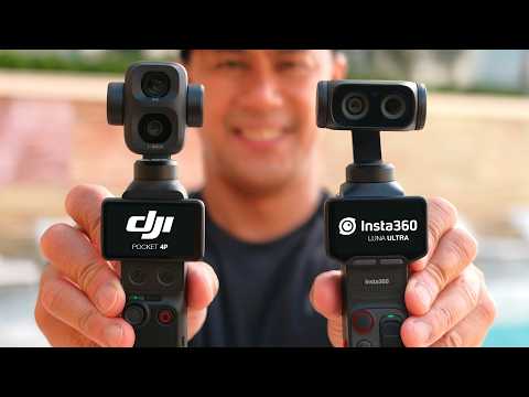 DJI Pocket 4P vs Insta360 Luna Ultra: The DUAL LENS Camera Showdown