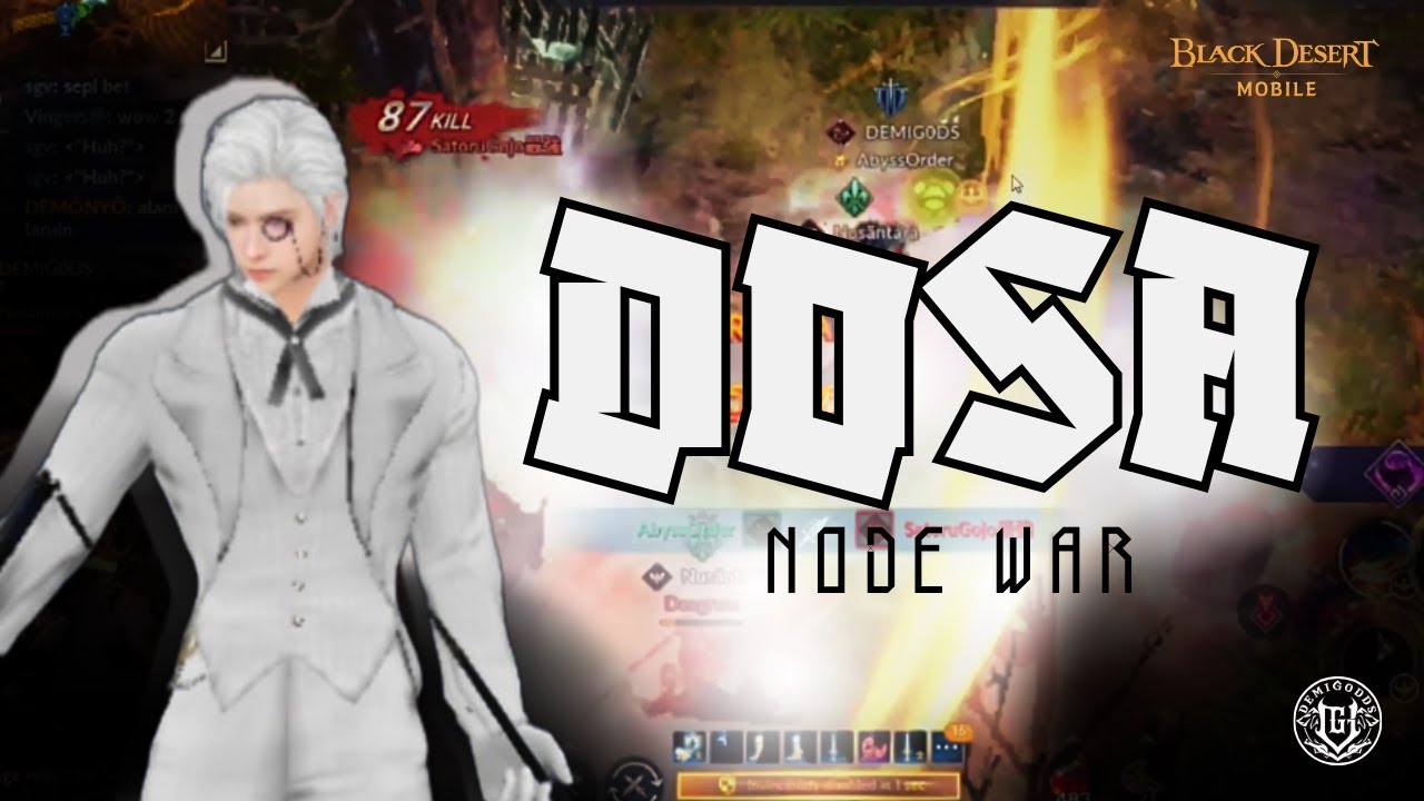 Dosa in Nodewar? - Black Desert Mobile Montage - YouTube