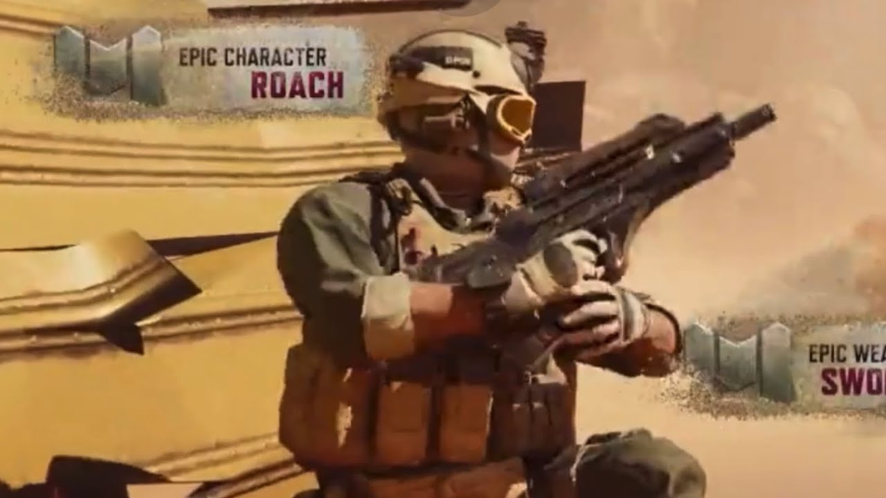 CODM: Roach Character, Robbery Weapons in Season 4 - YouTube
