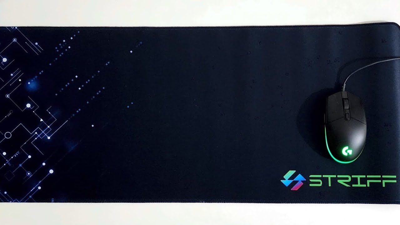 Striff Gaming Mouse Pad Unboxing - Ultimate Desk Upgrade - YouTube
