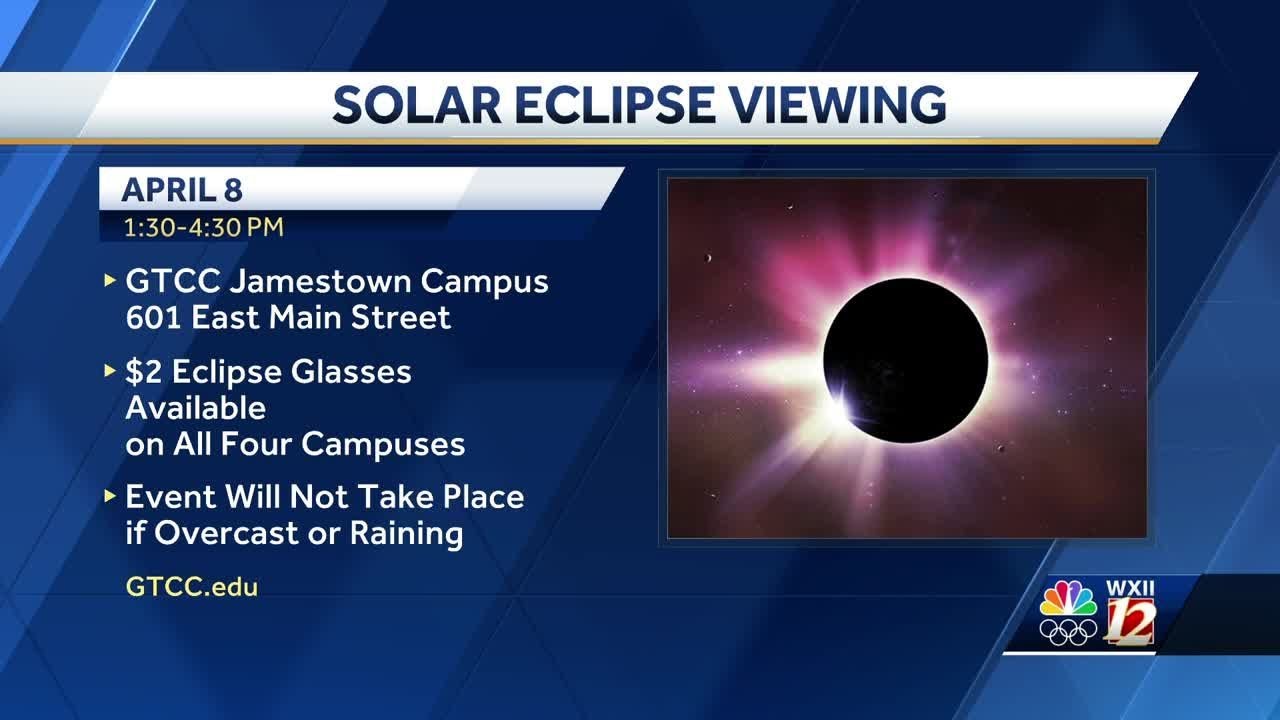 Solar Eclipse: Free viewing event at GTCC - YouTube