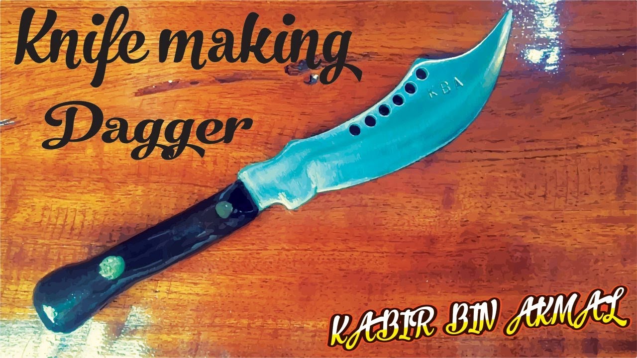 How To Make A Knife | How To Make This Dagger - YouTube