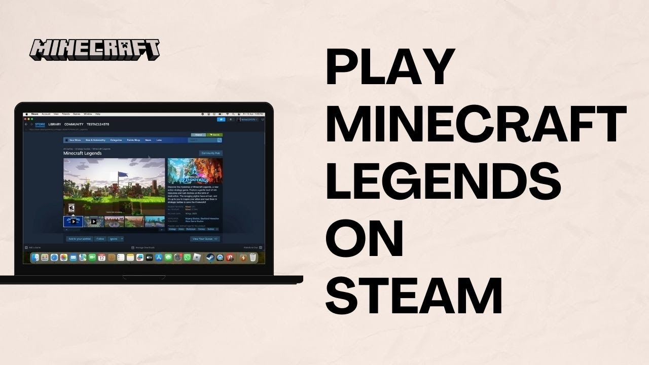 How to Play Minecraft Legends on Steam - YouTube