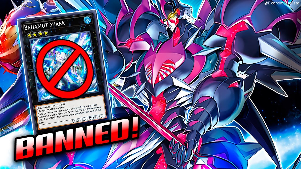 BAHAMUT SHARK BANNED Deck SHARK Post April 2025 Banlist 🚫 - YouTube