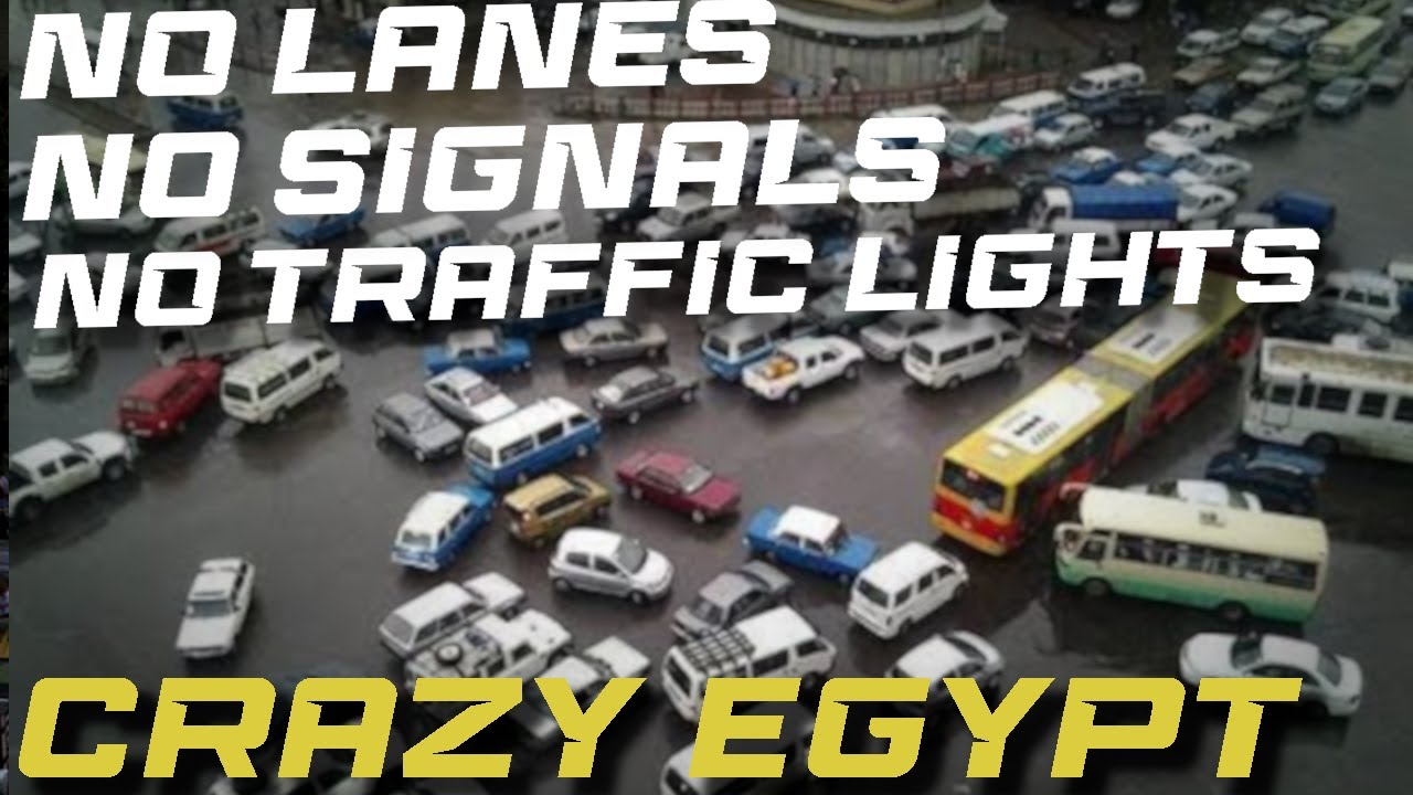 How to Overcome Egypt's ABSURD Traffic - YouTube