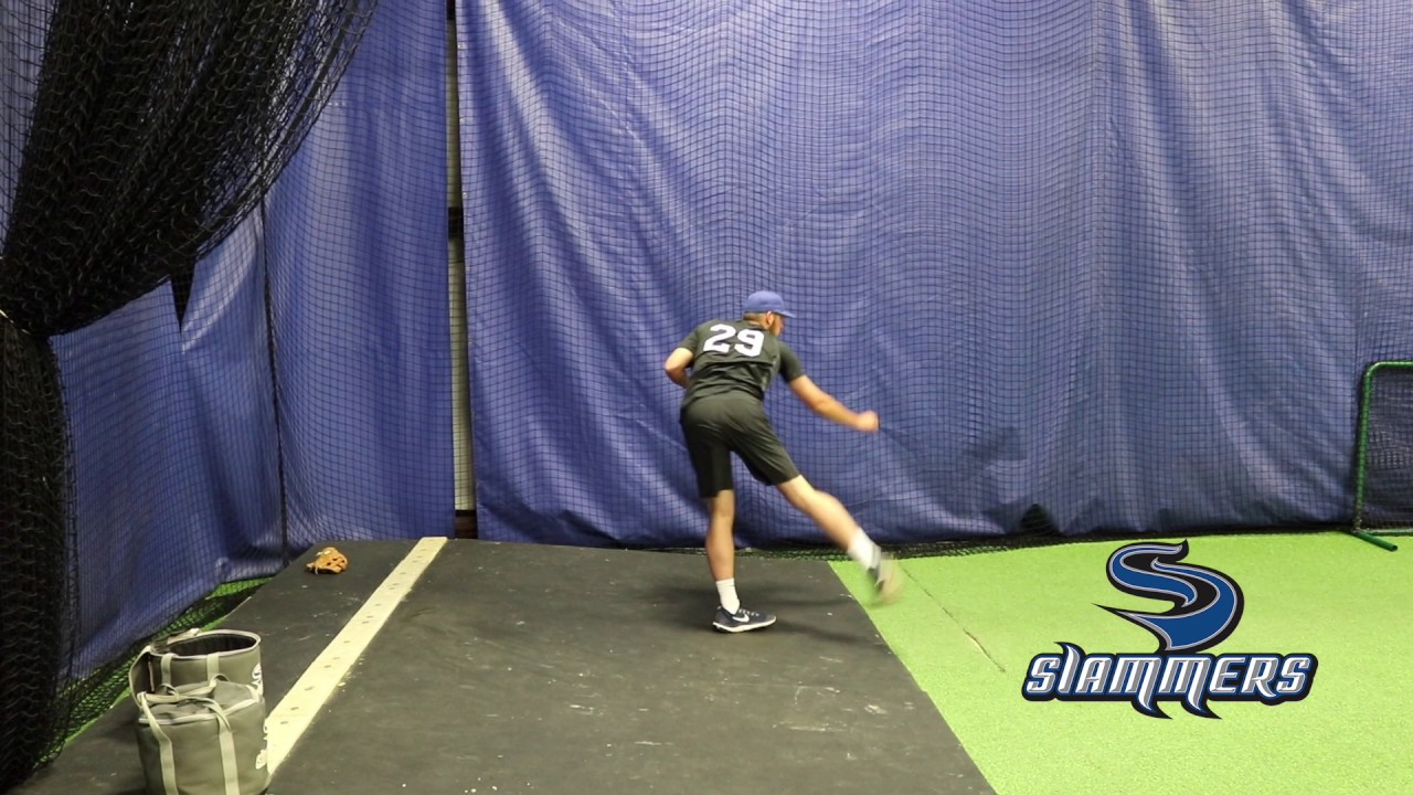 Gabe Austin, P - Slammers Baseball, Class of 2018 - YouTube