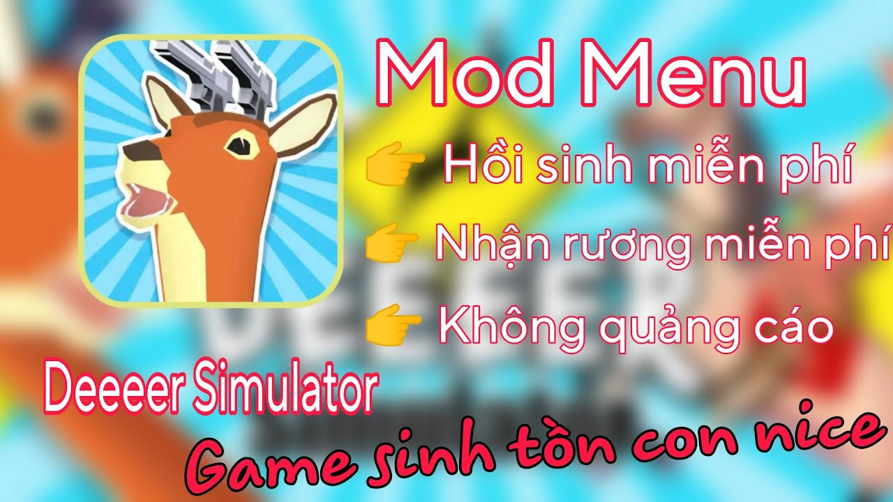 Hướng dẫn mod miễn phí hồi sinh, nhận quà và không quảng cáo game ...