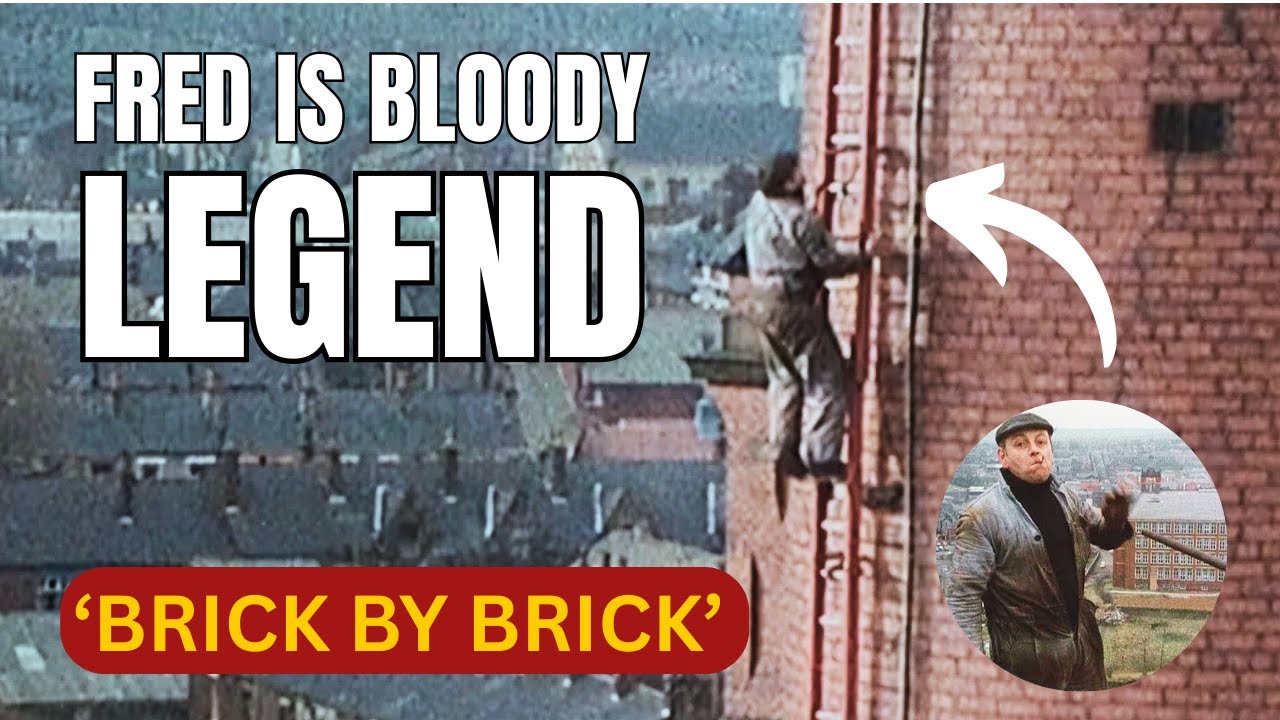 This Is INSANE! Fred Dibnah Demolishes a HUGE Chimney | 1979 Reaction ...