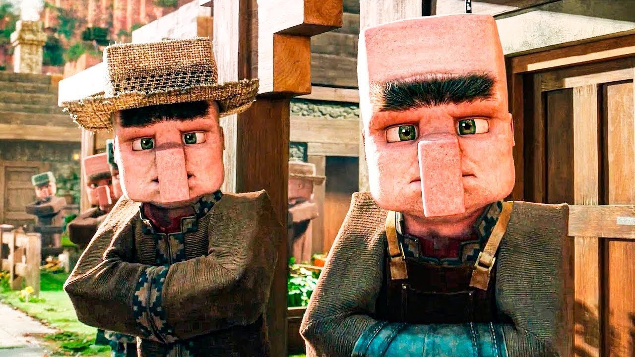 Midport Village Scene | A MINECRAFT MOVIE (2025) Movie CLIP HD - YouTube