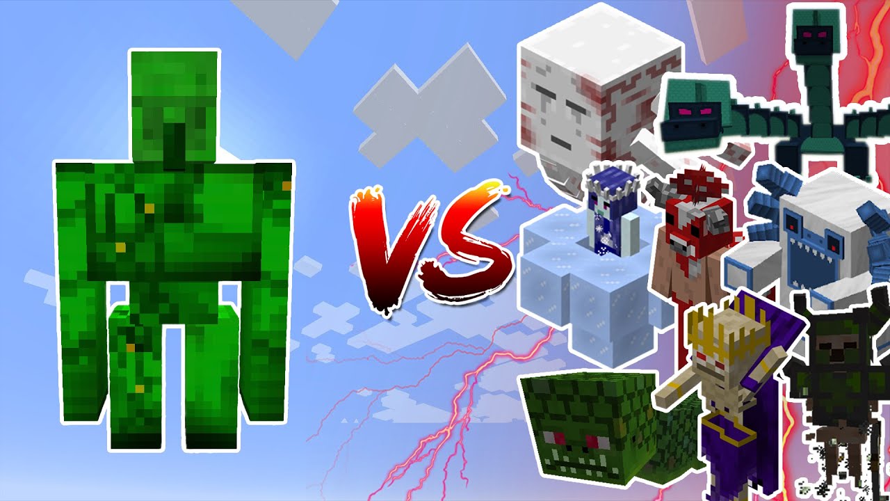 Slime Golem VS Twilight Forest Monsters - Mob Battles In Minecraft ...