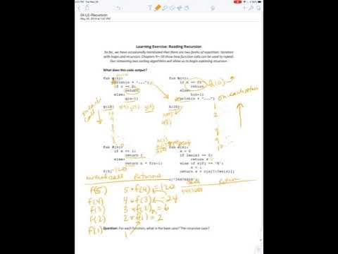 Reading Recursion - YouTube