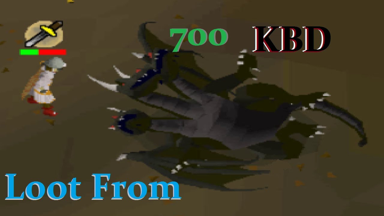 Loot From 700 KBD (07 Runescape) - YouTube