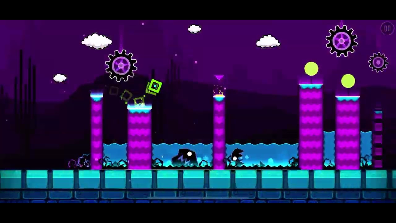 My geometry dash part 2 subzero - YouTube