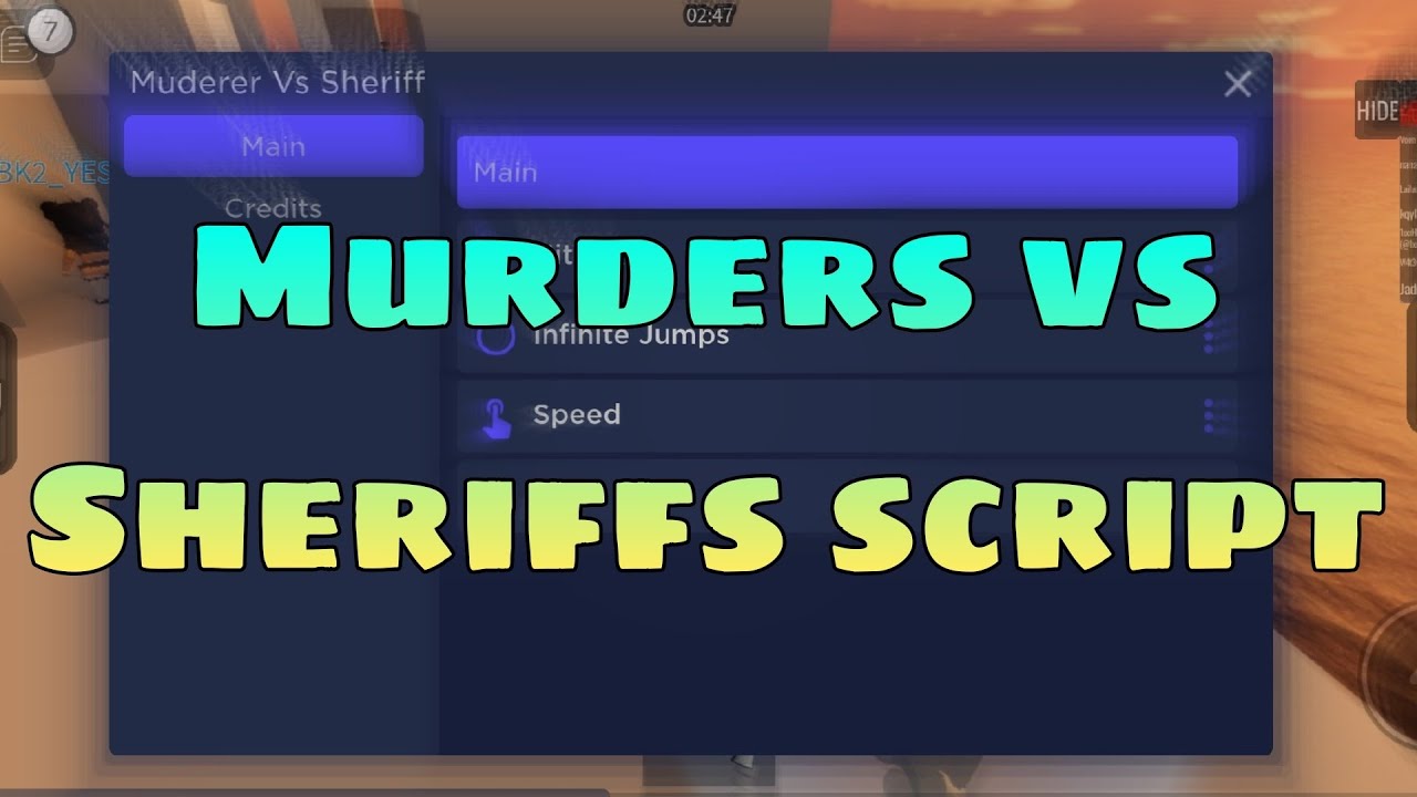 Murders vs Sheriffs Script | Hydrogen - Fluxus - Delta - Arceus x Executor - YouTube